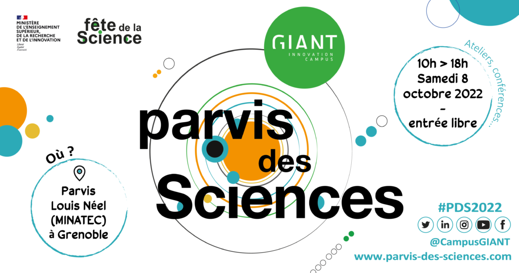 Le Parvis des Sciences 2022 - GIANT Innovation Campus